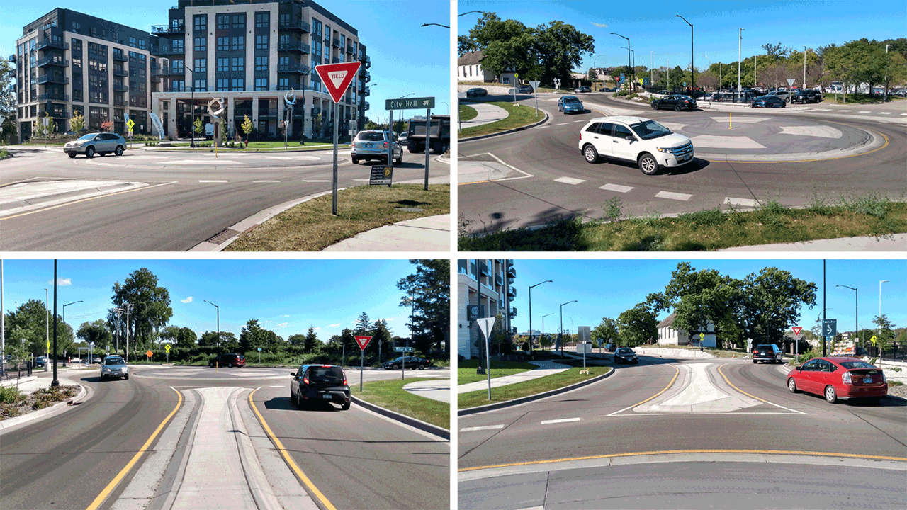 Eden Avenue and Grange Road Roundabouts