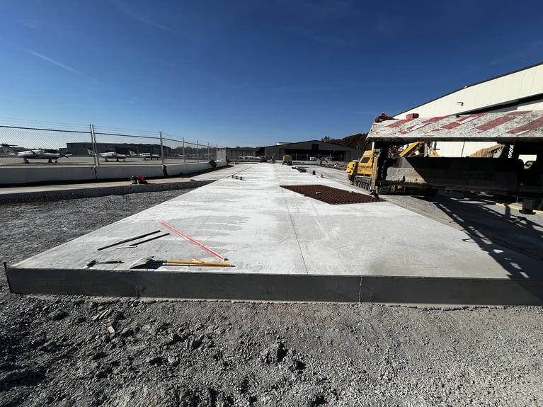 Lynchburg Regional Airport Concrete Apron Expansion