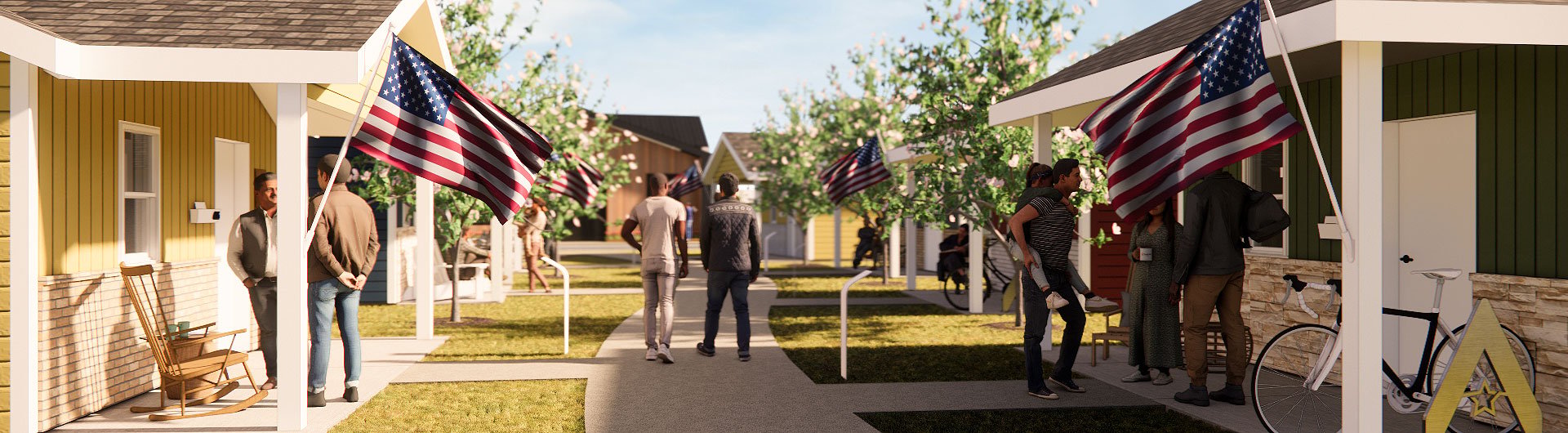 Veterans Tiny Homes Village