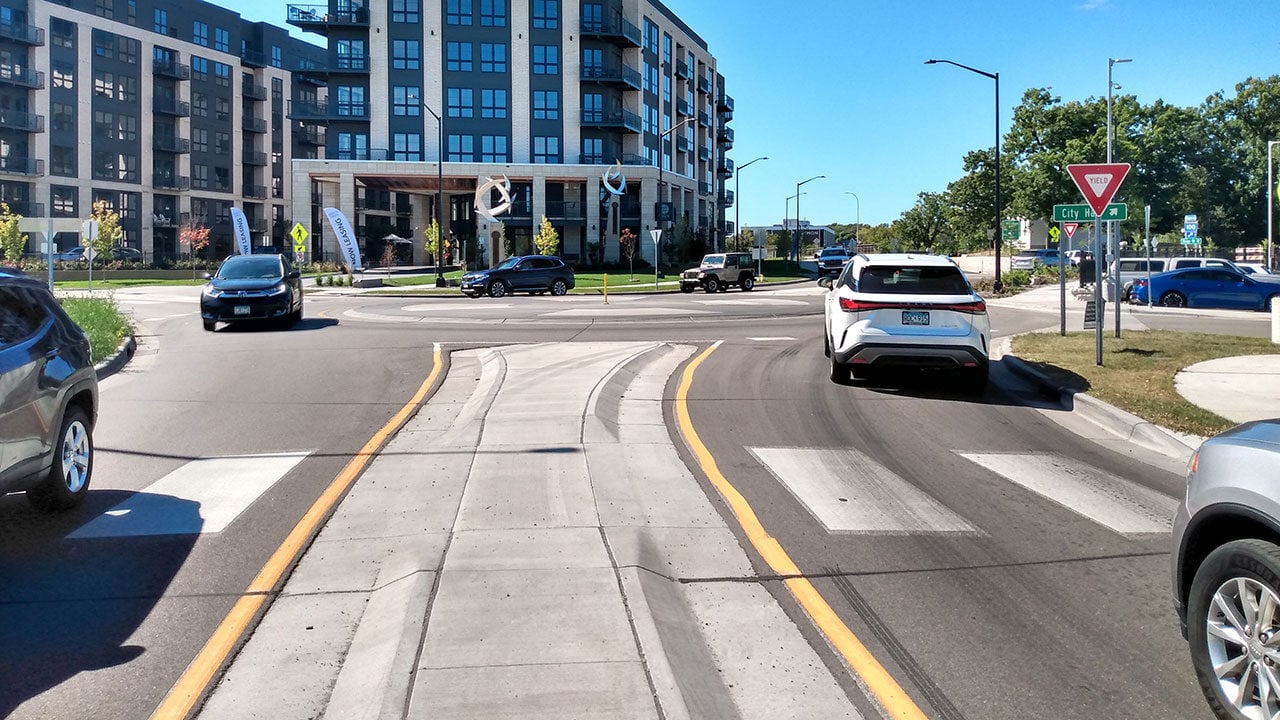 Eden Avenue and Grange Road Roundabouts