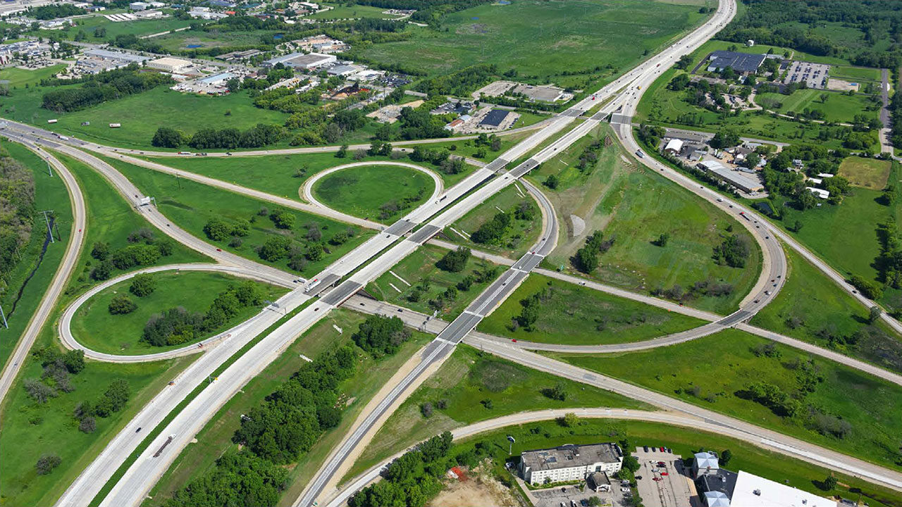 I-39/90 and US 12/18 Madison Beltline Interchange