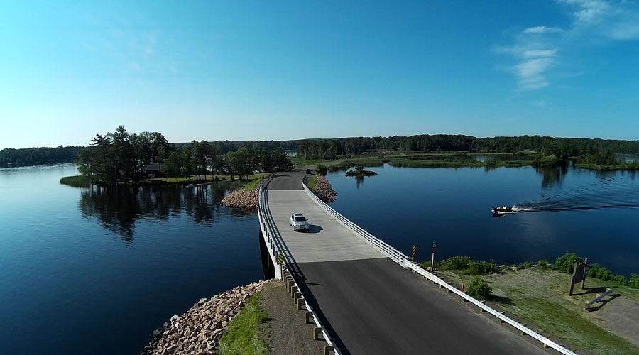 County Trunk Highway CC Bridge over the Chippewa Flowage