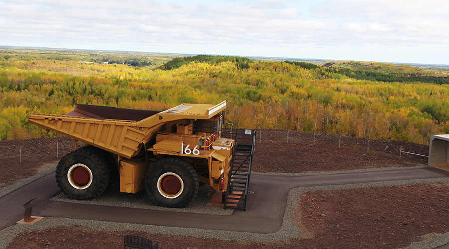 Historic North Hibbing Hull Rust Mahoning Mine View