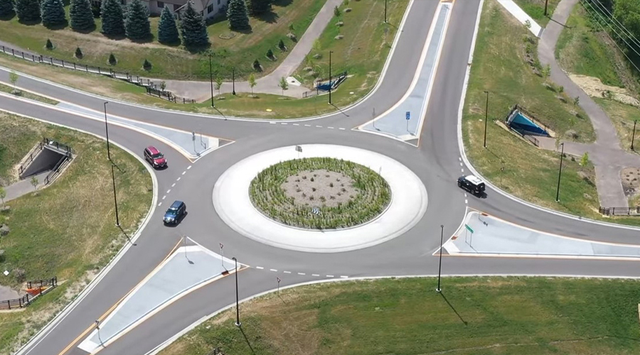 Northfield Roundabout Transformation
