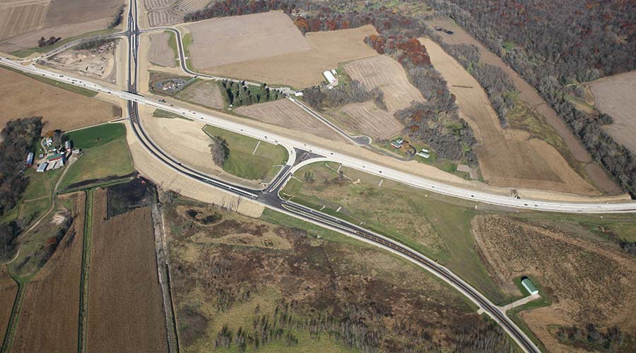 STH 73 Jughandle Interchange